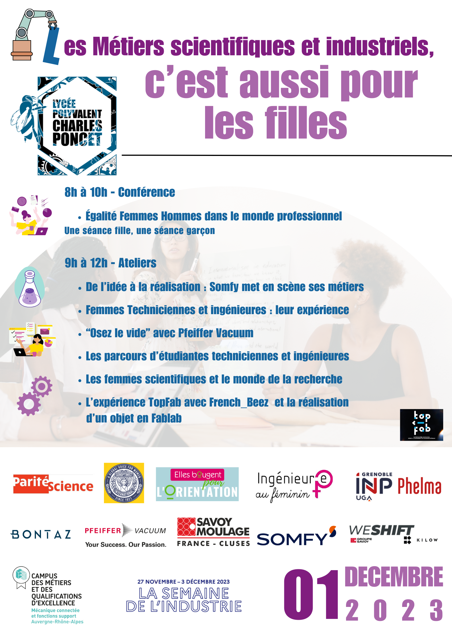 Les Femmes Et Les Métiers Du Secteur Scientifique Et Industriel